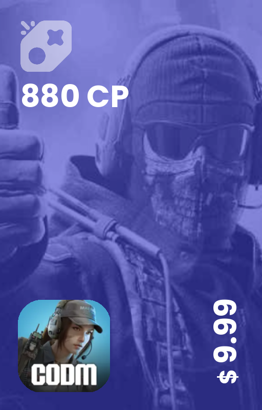 خرید 880 سی پی کالاف دیوتی - آسان جم