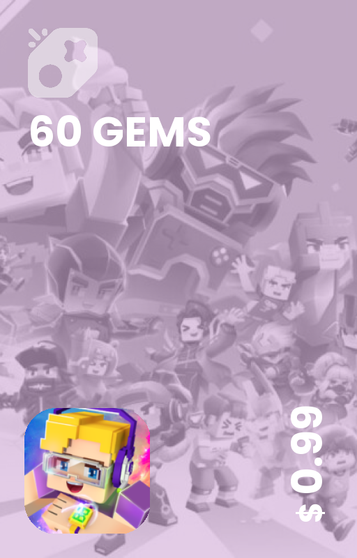60 GEMS - آسان جم