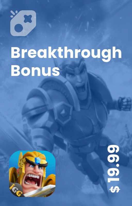 Breakthrough Bonus - آسان جم