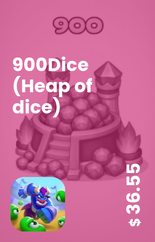 900Dice (Heap of dice) - آسان جم